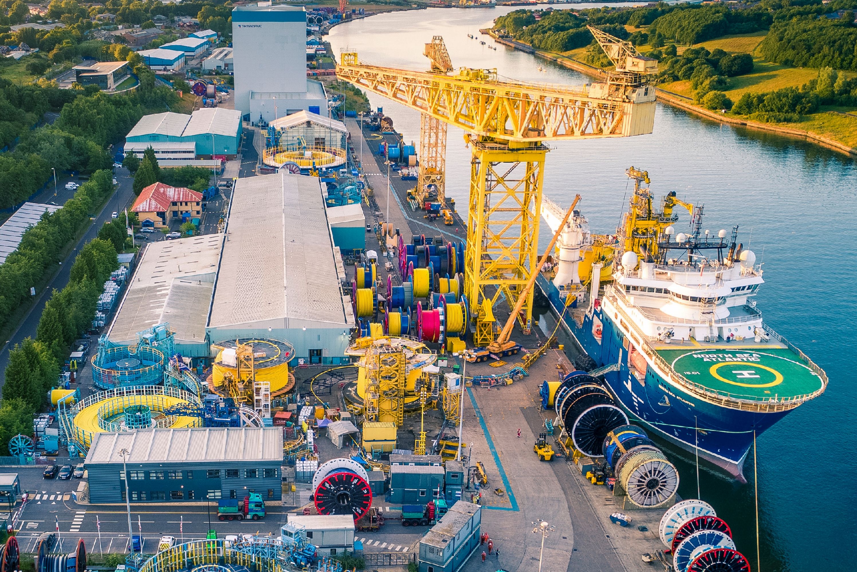 Shepherd Offshore Case Study: Technip Norge AS Fenja Spooled Loadout