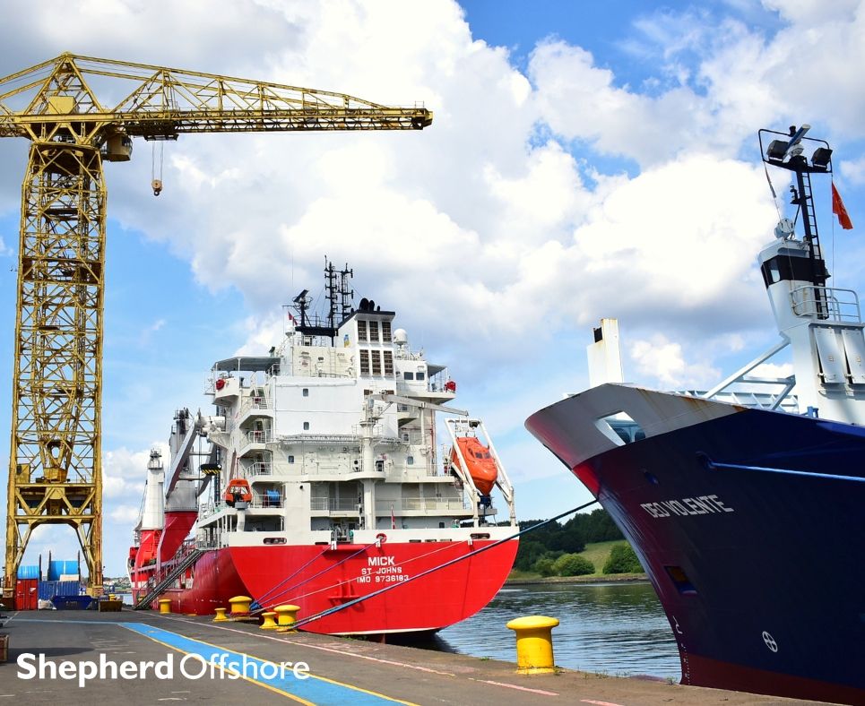 Dual Berthage at Offshore Technology Park | Shepherd Offshore