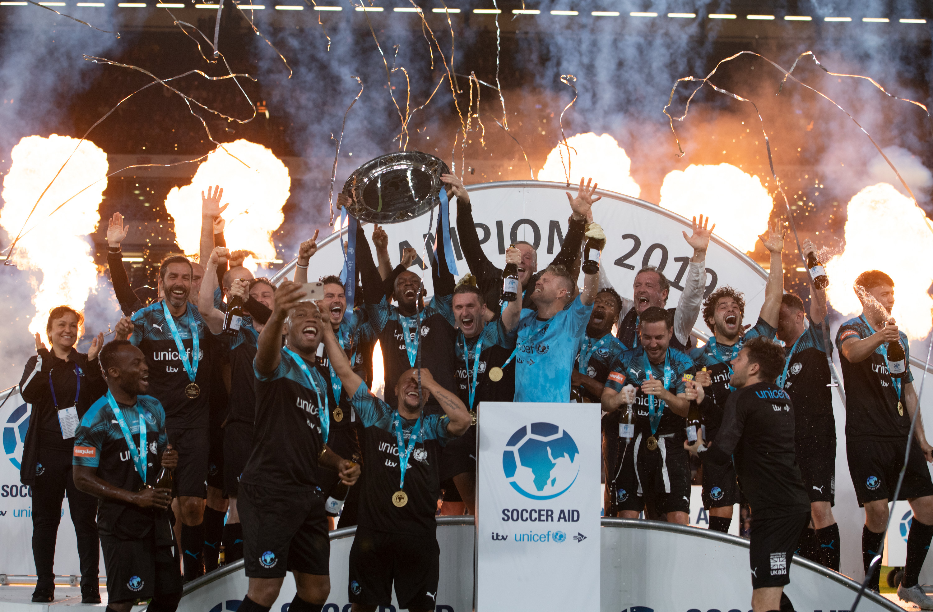 Soccer Aid for Unicef raises record-breaking £7.9m in 2019 campaign ...