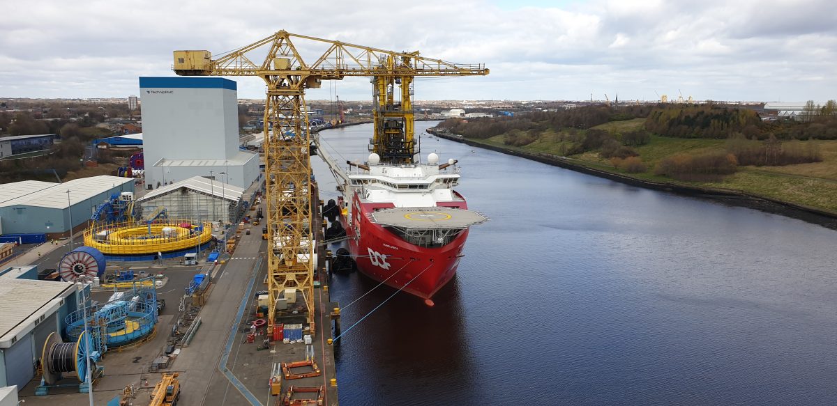 TECHNIPFMC 50KM SPOOLED LOADOUT | Shepherd Offshore