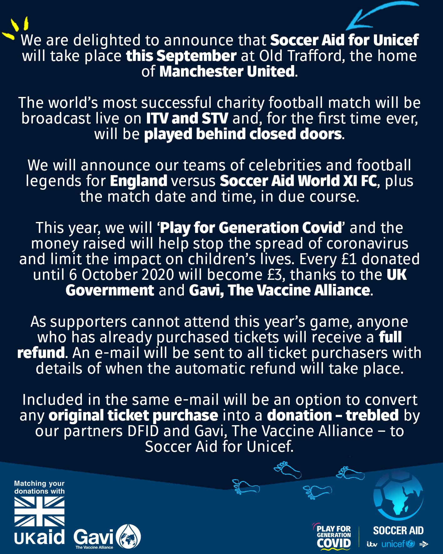 Soccer Aid 2020 | Shepherd Offshore