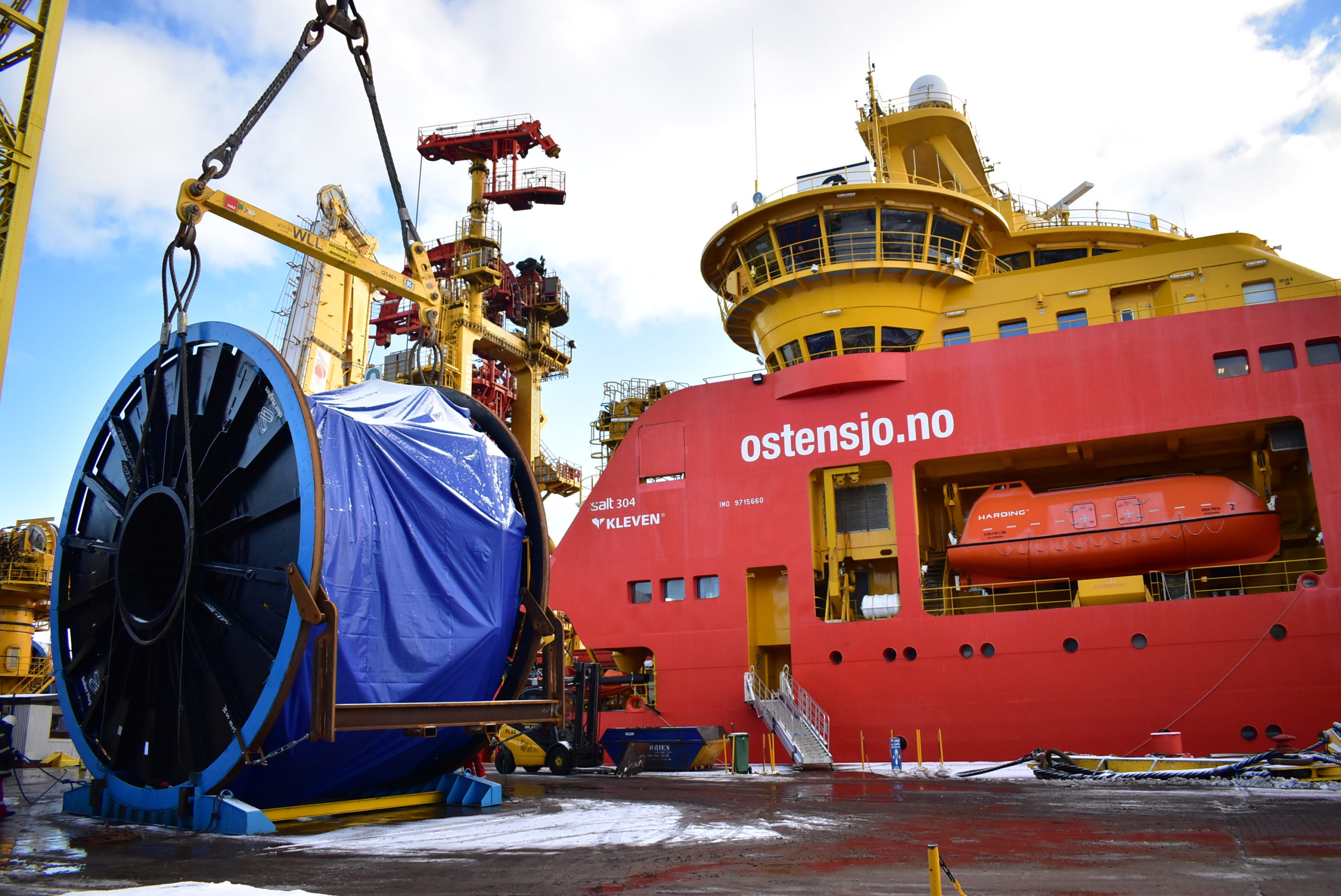 DEEP OCEAN BAOBAB REEL LOADOUT | Shepherd Offshore