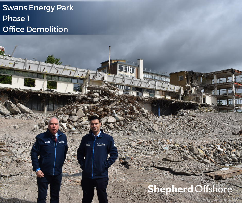 Shepherd Offshore begins Demolition and Remediation of the Swans Energy ...