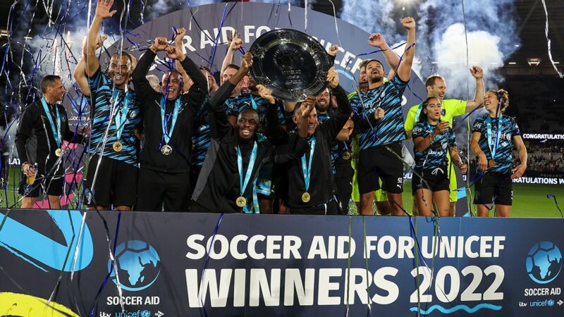 SOCCER AID FOR UNICEF PRODUCES ANOTHER RECORD-BREAKING EVENT REACHING ...